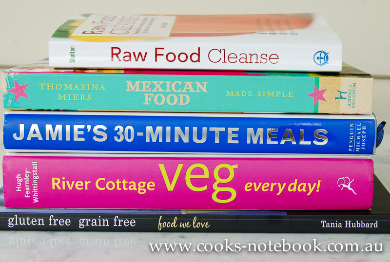 Cooking the books - food challenge 2014 - www.cooks-notebook.com.au